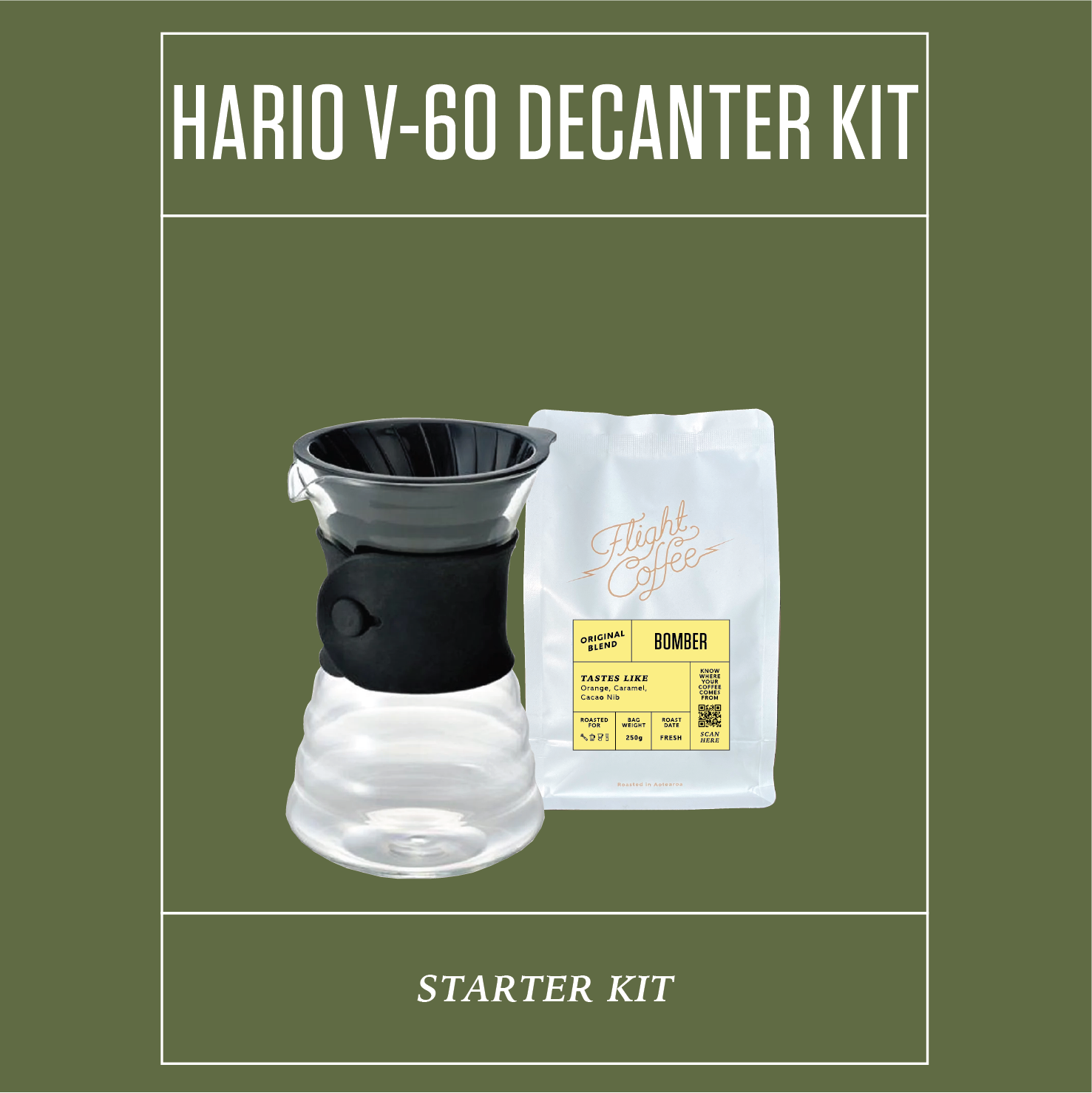 Hario V60 Decanter Kit - Starter Kit – Flight Coffee