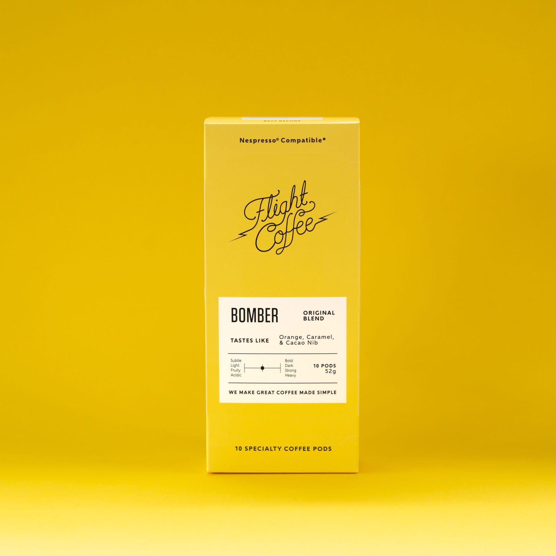 Bomber Specialty Coffee Pods – Flight Coffee