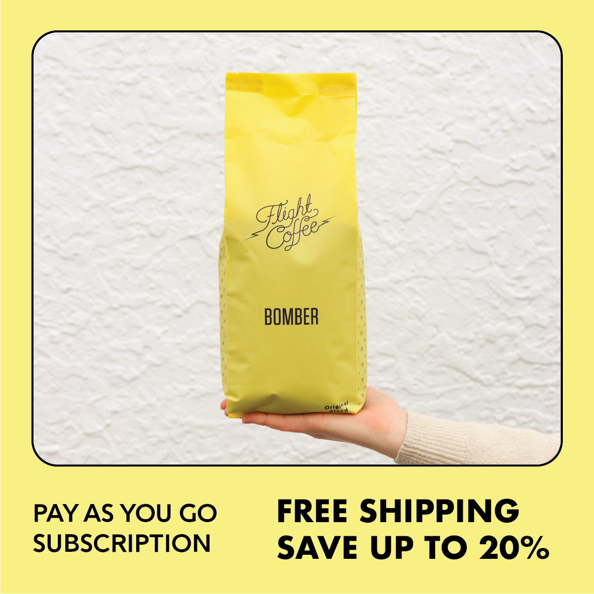 Flight Coffee - Here for a good time, & a long time