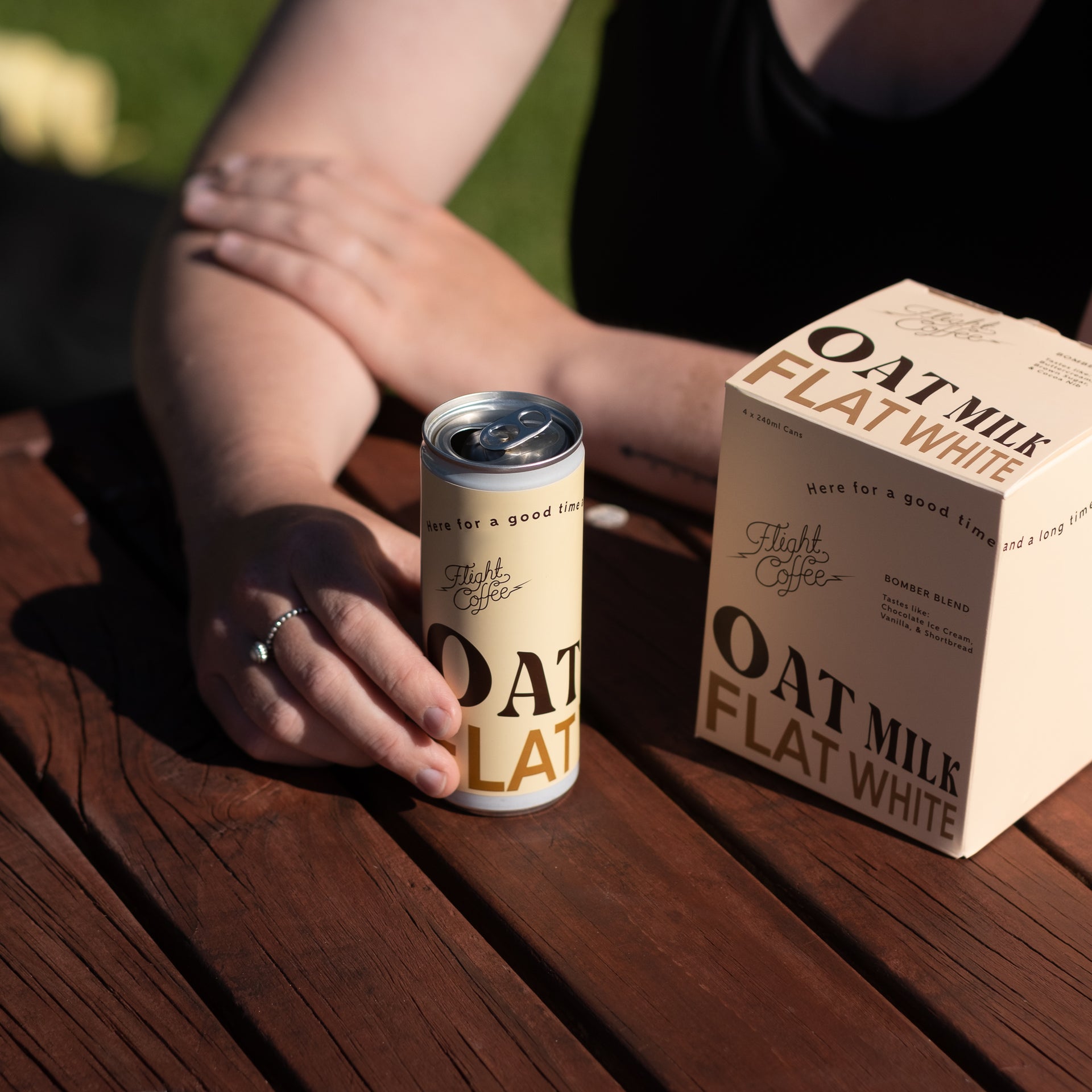 Oat Milk Flat White – Flight Coffee