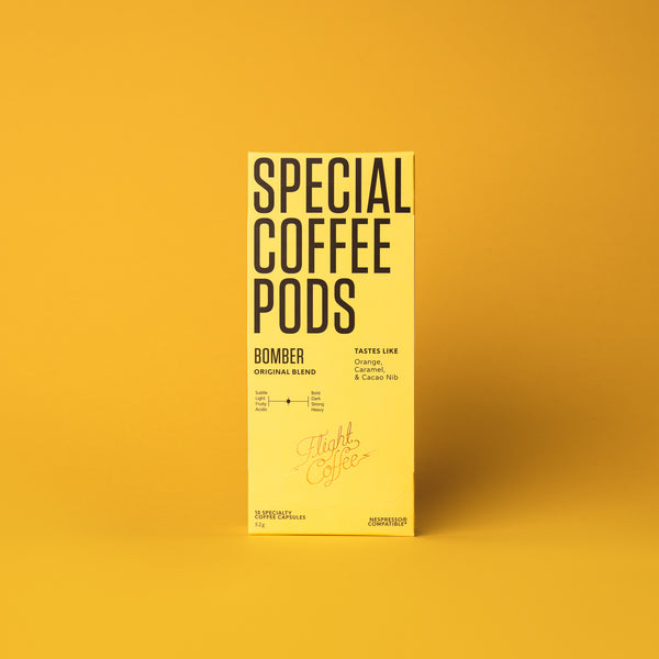 Bomber Specialty Coffee Pods – Flight Coffee