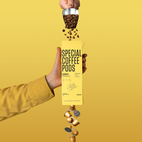 Bomber Specialty Coffee Pods – Flight Coffee